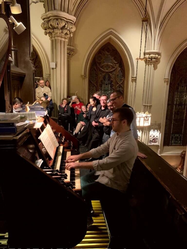 Henry Erben's 220th birthday celebration in the organ loft - Friends of ...