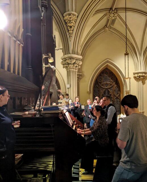 Henry Erben's 220th birthday celebration in the organ loft - Friends of ...
