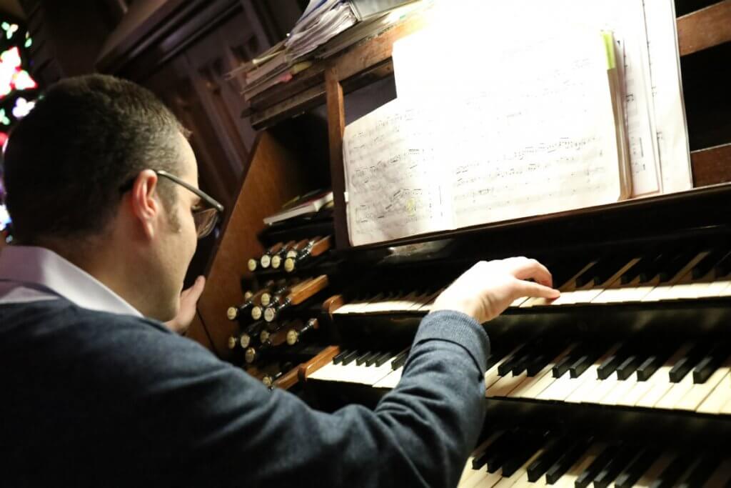 Celebrating Henry Erben's 219th birthday in the organ loft - Friends of ...
